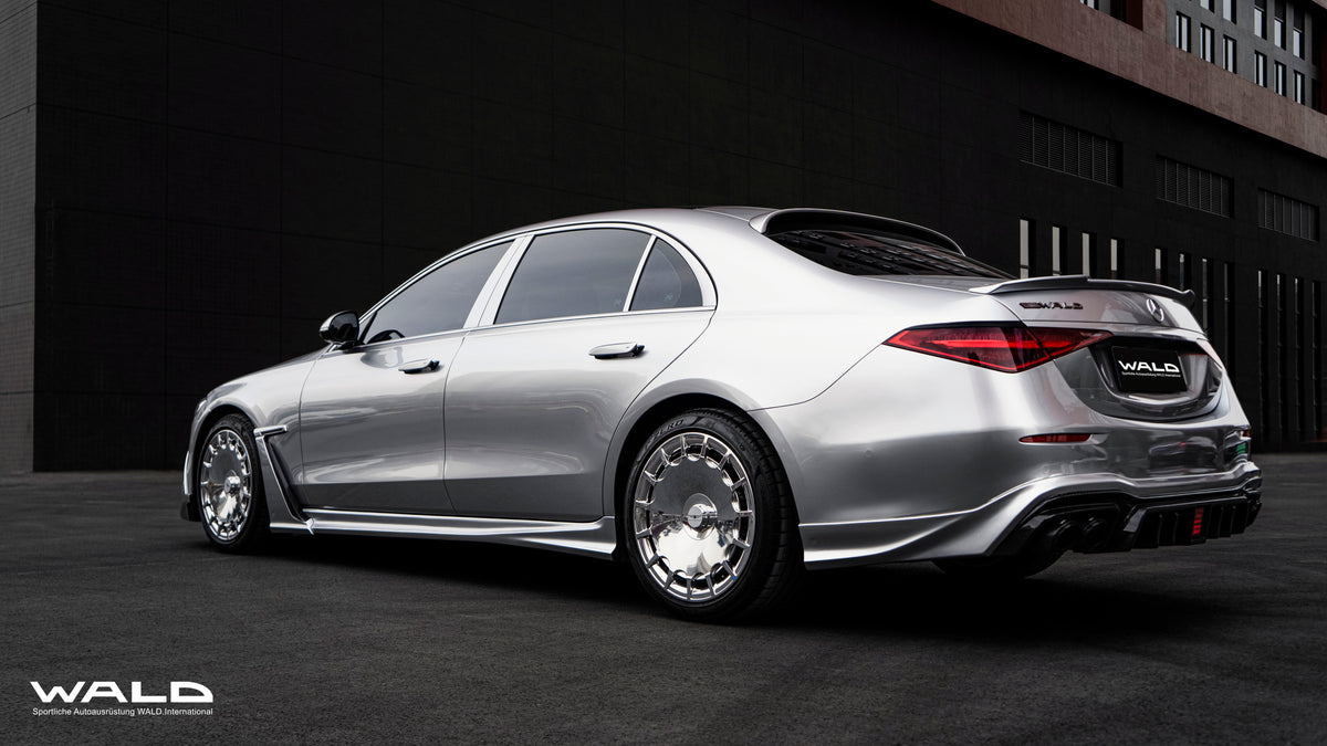 Wald Sportsline Black Bison Quad Exhaust Tips for Mercedes-Benz W223 S – CarGym