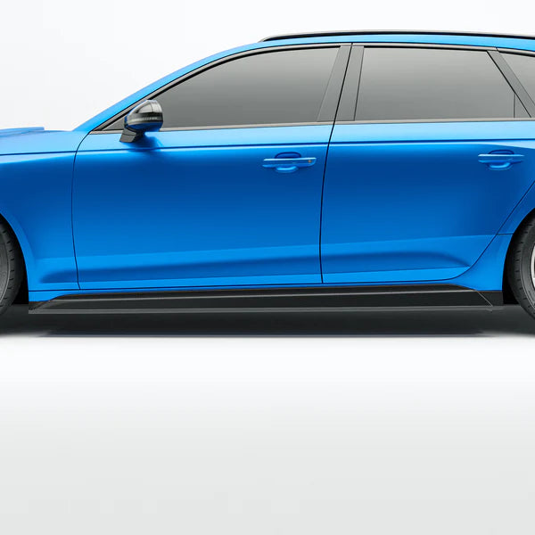 Revozport Audi RS4 B9.5 Facelift 2020+ Dry Carbon Fiber Side Skirts ...