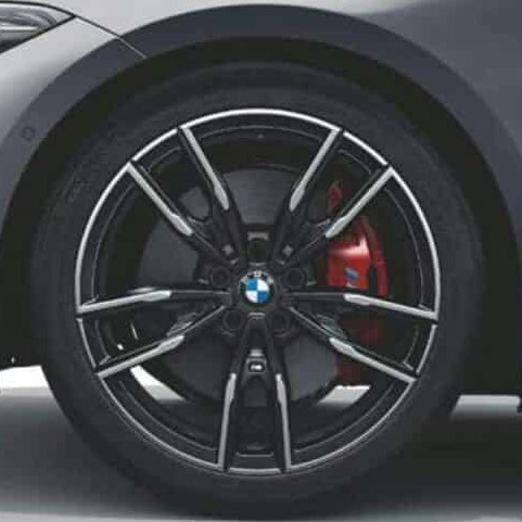 (Demo Car Wheels) 19” BMW 4-Series 792M OE M Performance Bi-Colour Whe ...