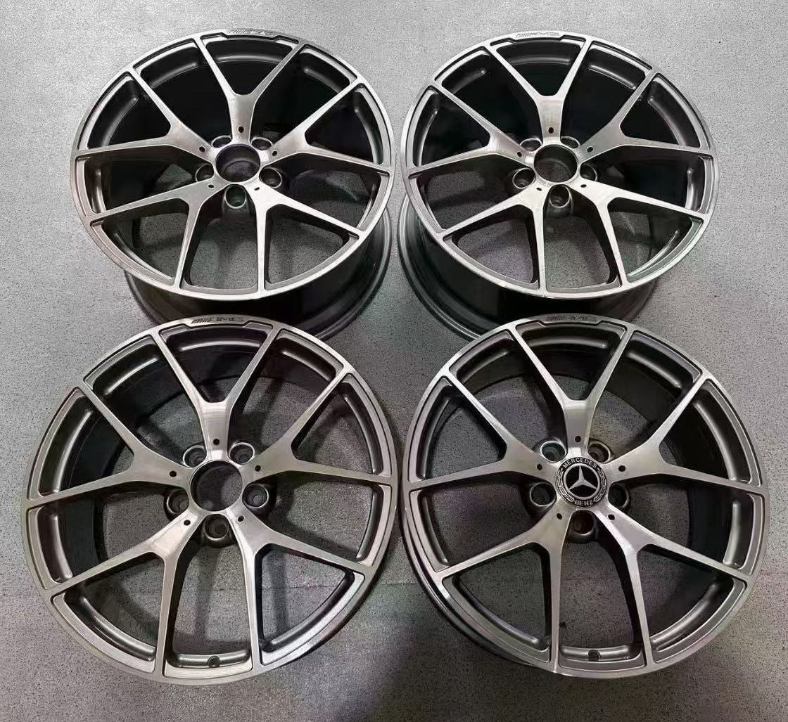 (USED) 19" Mercedes-Benz C-Class C63 W204 AMG 507 Forged OE Wheels – CarGym