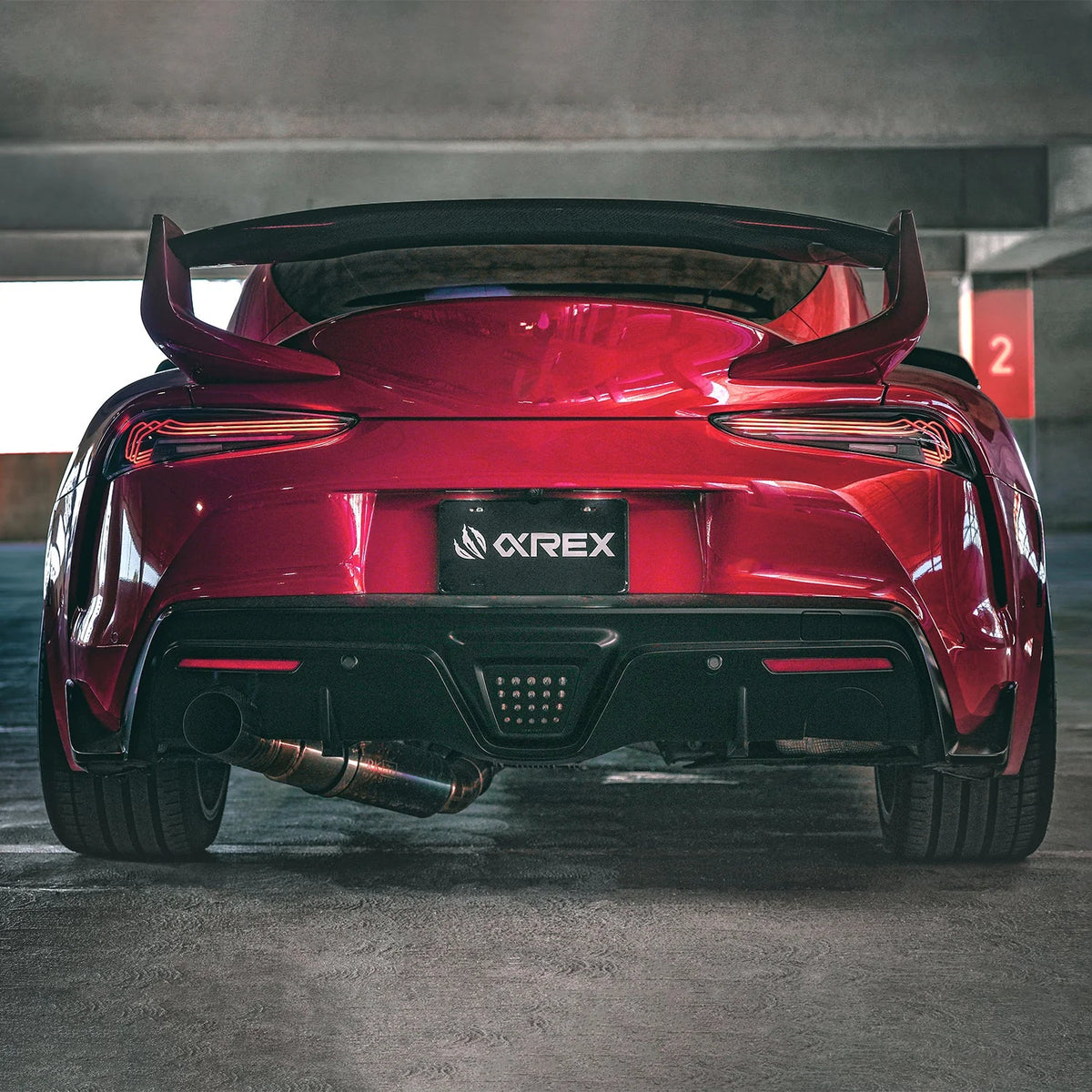 AlphaRex 2020-2025 Toyota Supra CSL Laser Style LUXX-Series LED Tail L ...