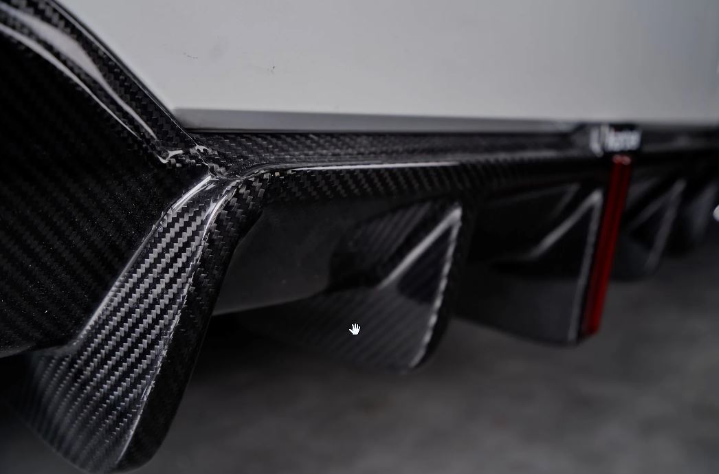 Karbel Carbon Dry Carbon Fiber Rear Diffuser for BMW 3 Series G20 2019 ...