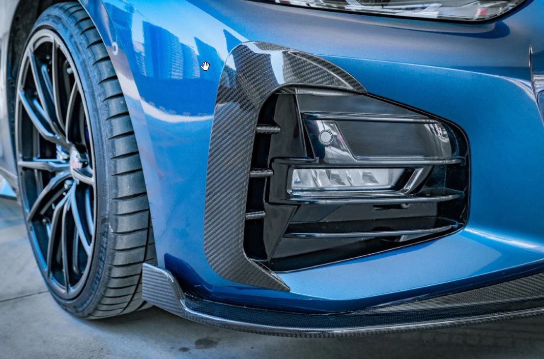 Karbel Carbon Dry Carbon Fiber Fog Light Overlays For BMW 4 Series G22 ...