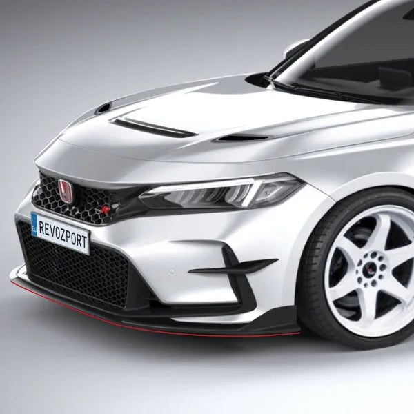 Revozport Honda Civic Type R FL5 Carbon Fiber FL5 Front Spoiler Splitt ...