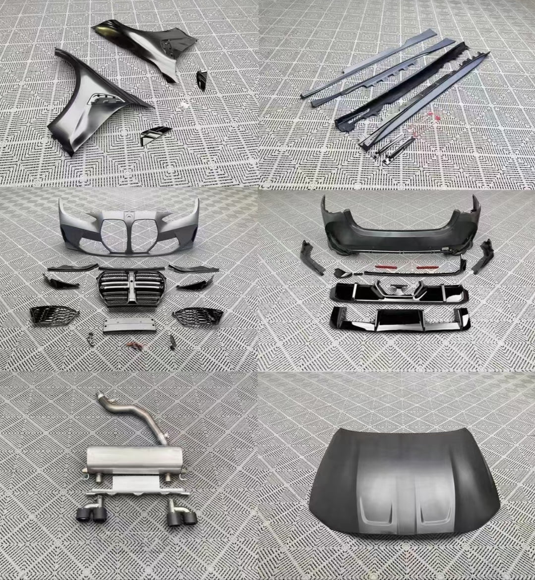 BMW 4-Series G22 / G23 Full M4 Conversion Kit with Exhaust System – CarGym