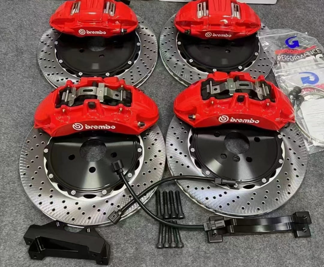Brembo Front V6 6-POT & Rear F50 4-POT Complete Big Brake Kit Upgrade ...