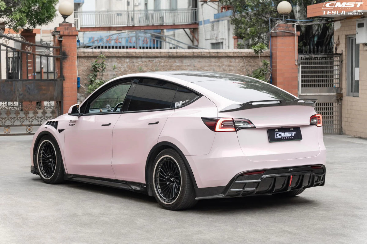 CMST Tesla Model Y Dry Carbon Fiber Rear Diffuser Ver. 5 – CarGym