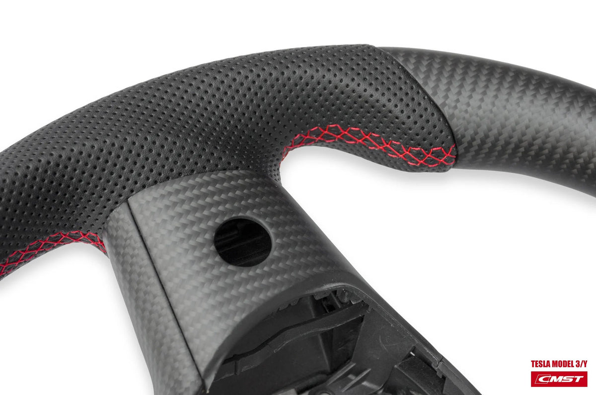 CMST Tuning Carbon Fiber Steering Wheels for Tesla Model 3 & Model Y ...