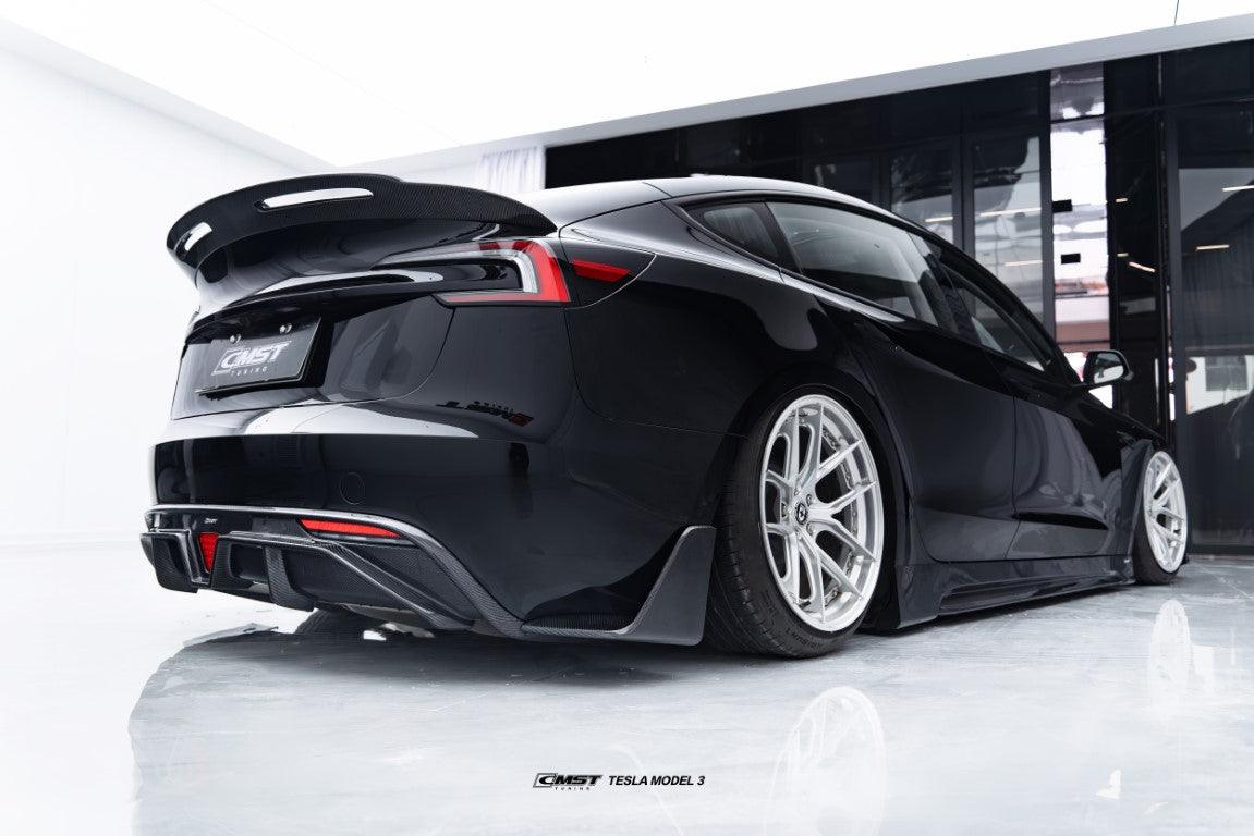 CMST Dry Carbon Fiber Full Body Kit Ver.2 for Tesla Model 3 Highland 2 ...