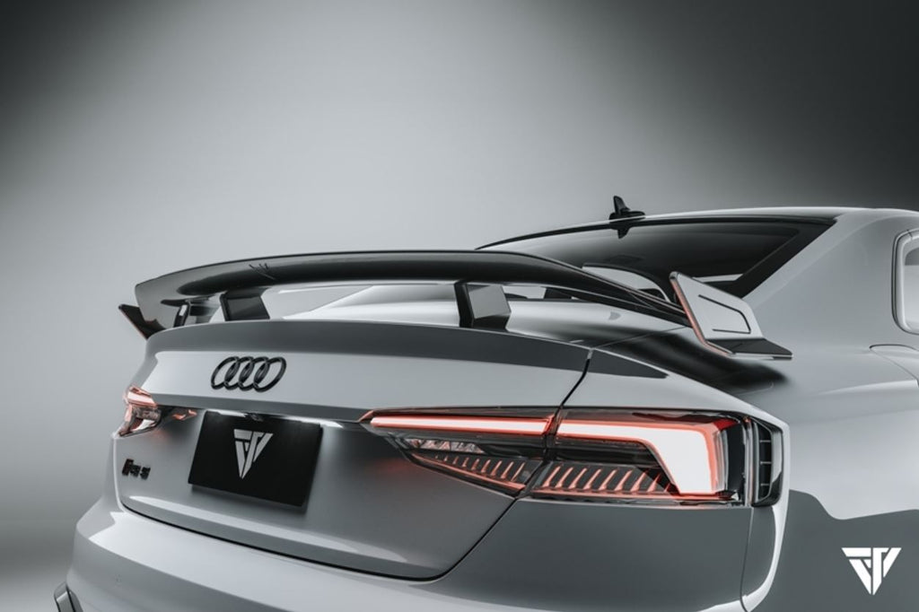 Future Design Carbon Fiber Rear Wing Spoiler for Audi RS5 S5 A5 B9 B9 ...
