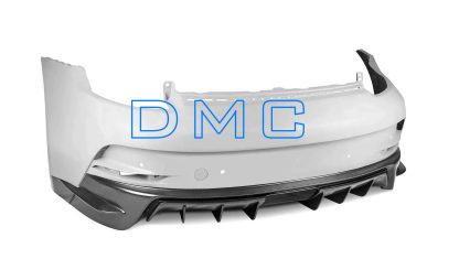DMC Porsche 992 Rear Bumper and Carbon Fiber Diffuser: Fits the OEM 99 ...