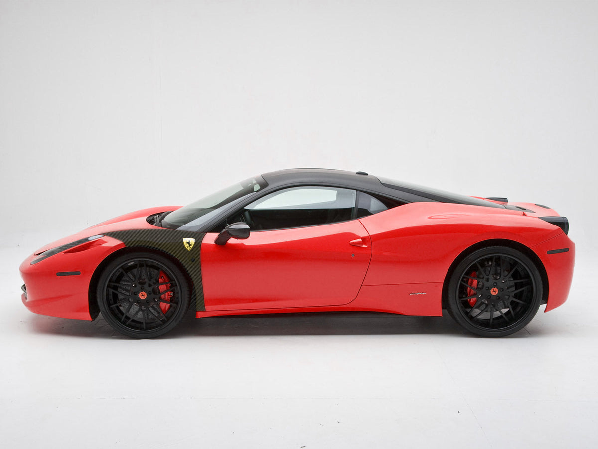 Ferrari 458 Red Black Roof