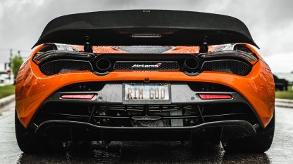 DMC McLaren 720s Rear Wing Trunk Lip Spoiler + Base Deck Lid P1 Style ...