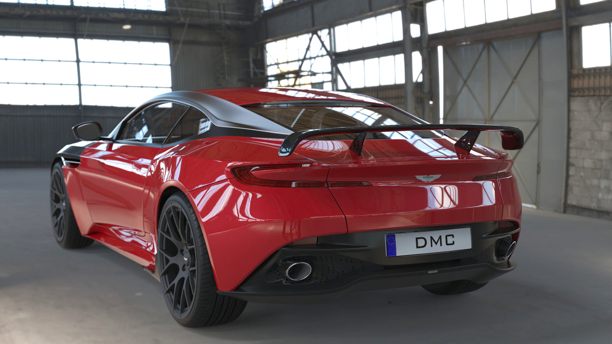 DMC Aston Martin DB11 : Forged Carbon Fiber : GT Rear Wing Spoiler GT3 ...