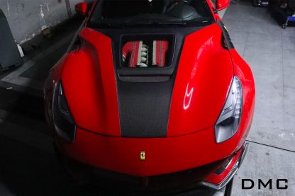 DMC Ferrari F12 Berlinetta TRS Forged Carbon Fiber Front Hood with Gla ...