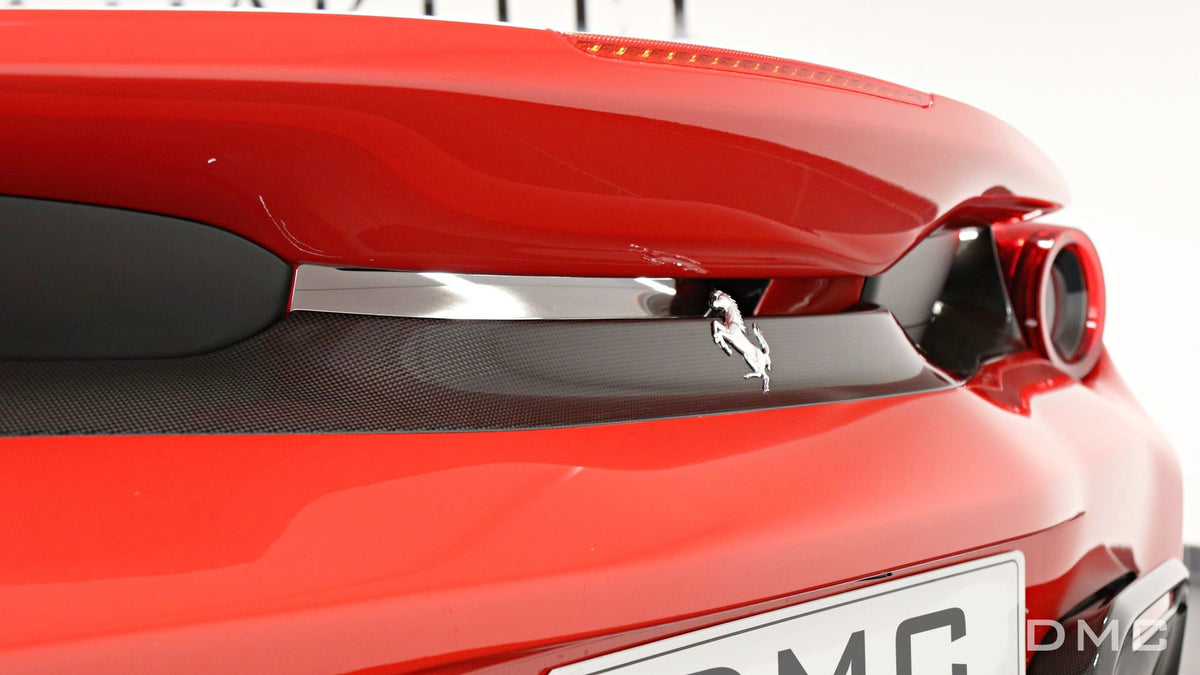 DMC Ferrari 488 Pista Coupe & Spider Forged Carbon Fiber Rear Bumper C ...