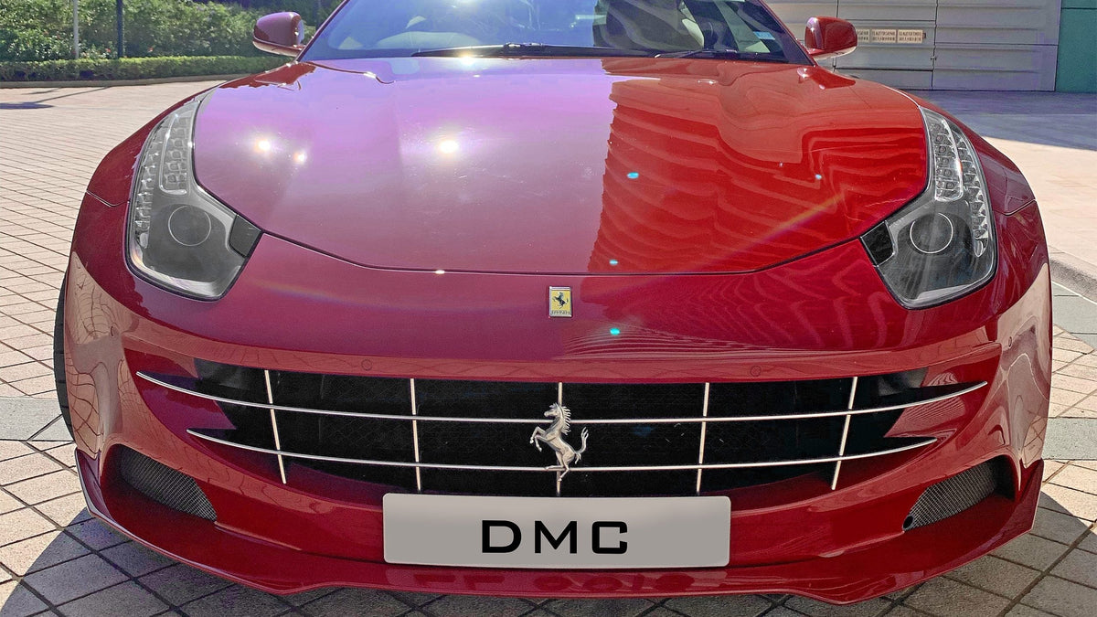 DMC Ferrari FF Carbon Fiber Aero Lip Splitter by DMC fits on the OEM F ...