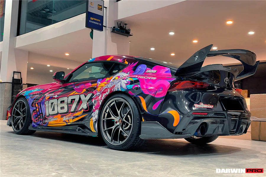 DarwinPro 2019+ Toyota GR Supra (J29 & DB) A90 A91 BKSS Rear Bumper wi ...