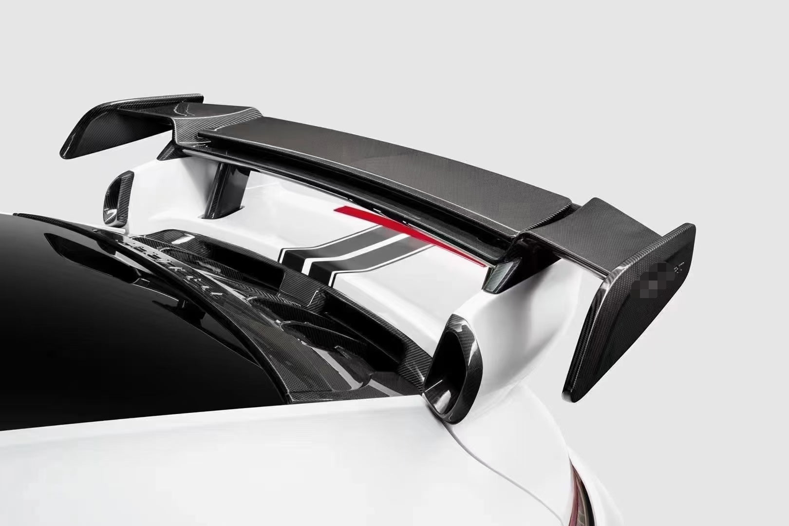 GT StreetR Dry Carbon Fiber Rear Wing Spoiler for Porsche 911 992 – CarGym