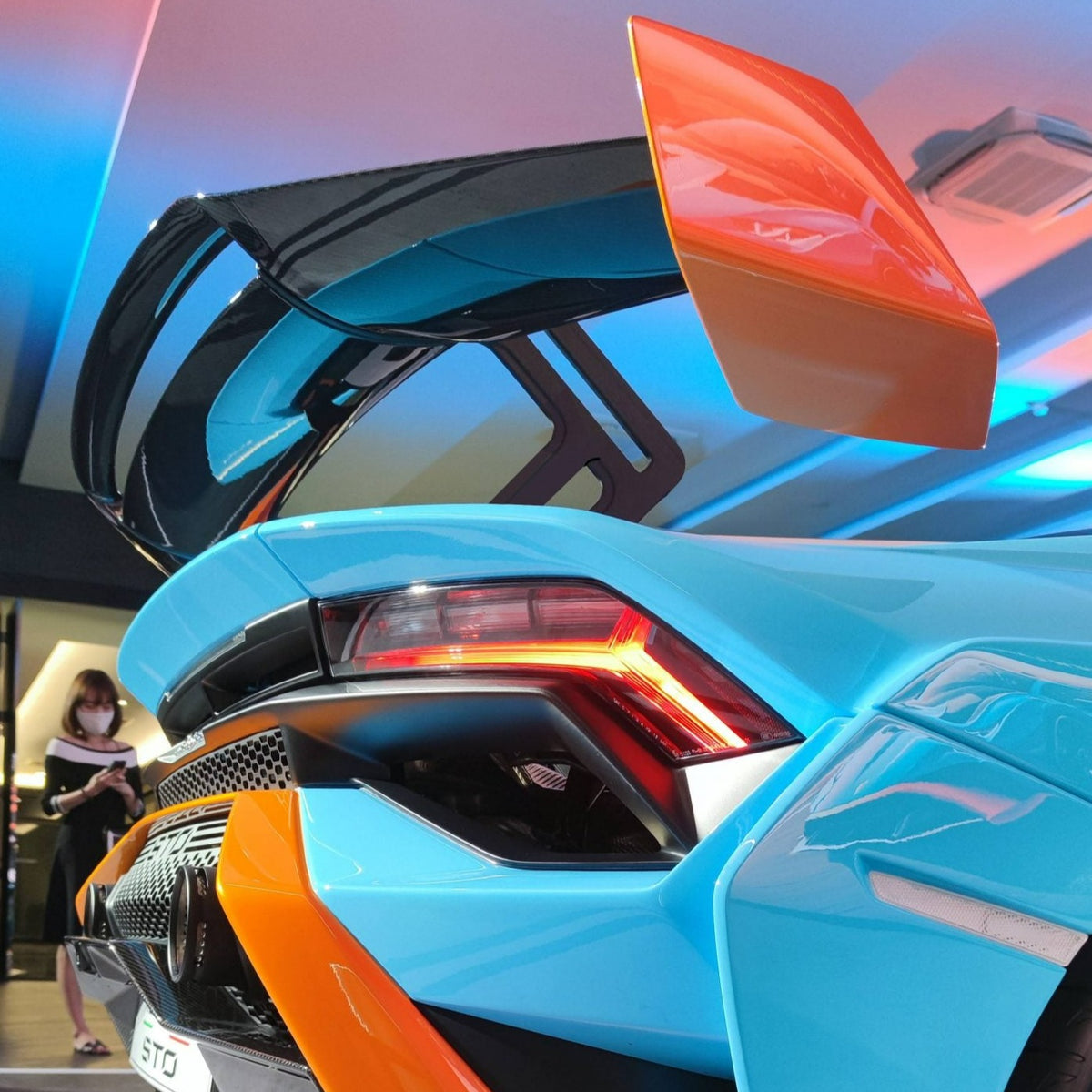 DMC Lamborghini Huracan STO Rear Wing: Forged Carbon Fiber Spoiler, Su – CarGym