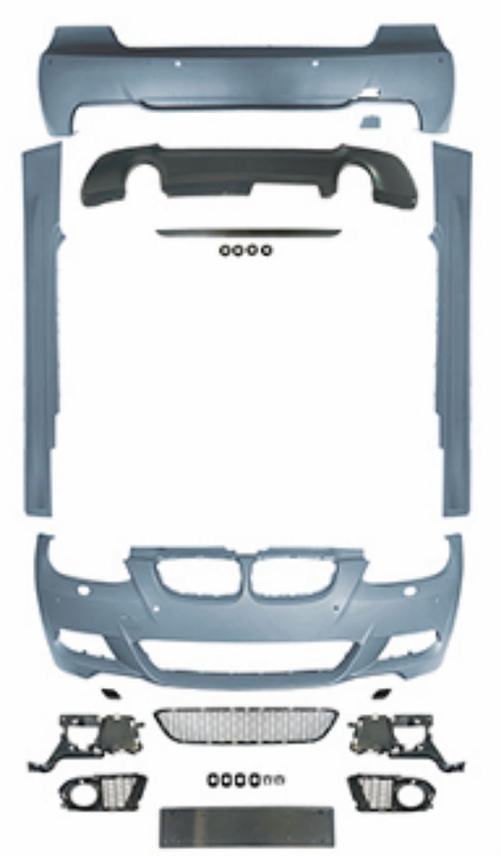 BMW E92 3-Series Coupe LCI M-Tech Style Body Kit w/Fog Light – CarGym