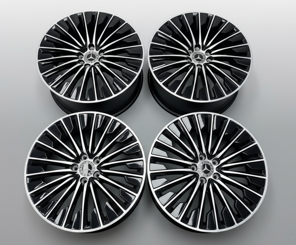 (Demo Car Wheels) 20” Mercedes-Benz E-Class AMG Multi-spoke OE Wheels ...
