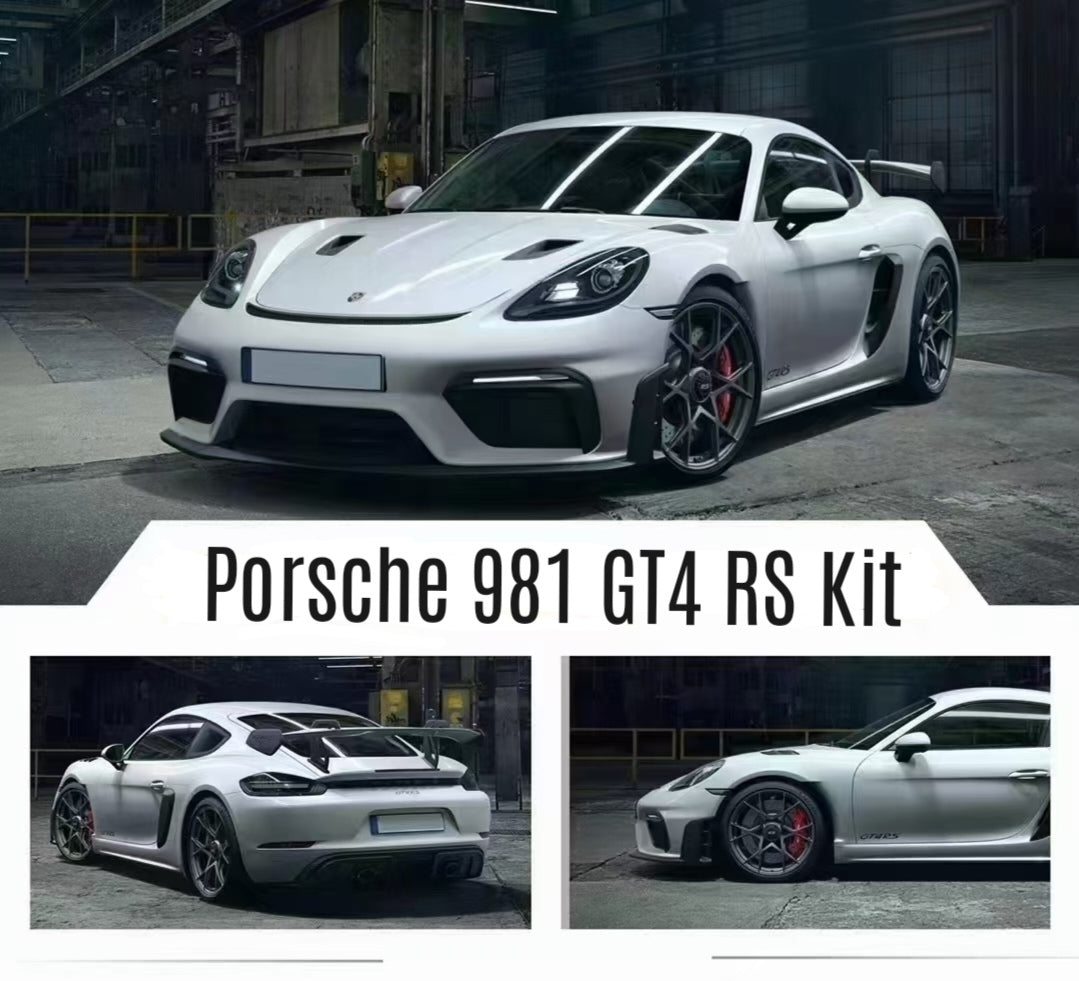 Porsche 981 Cayman 2012-2016 GT4 RS Conversion Kit – CarGym