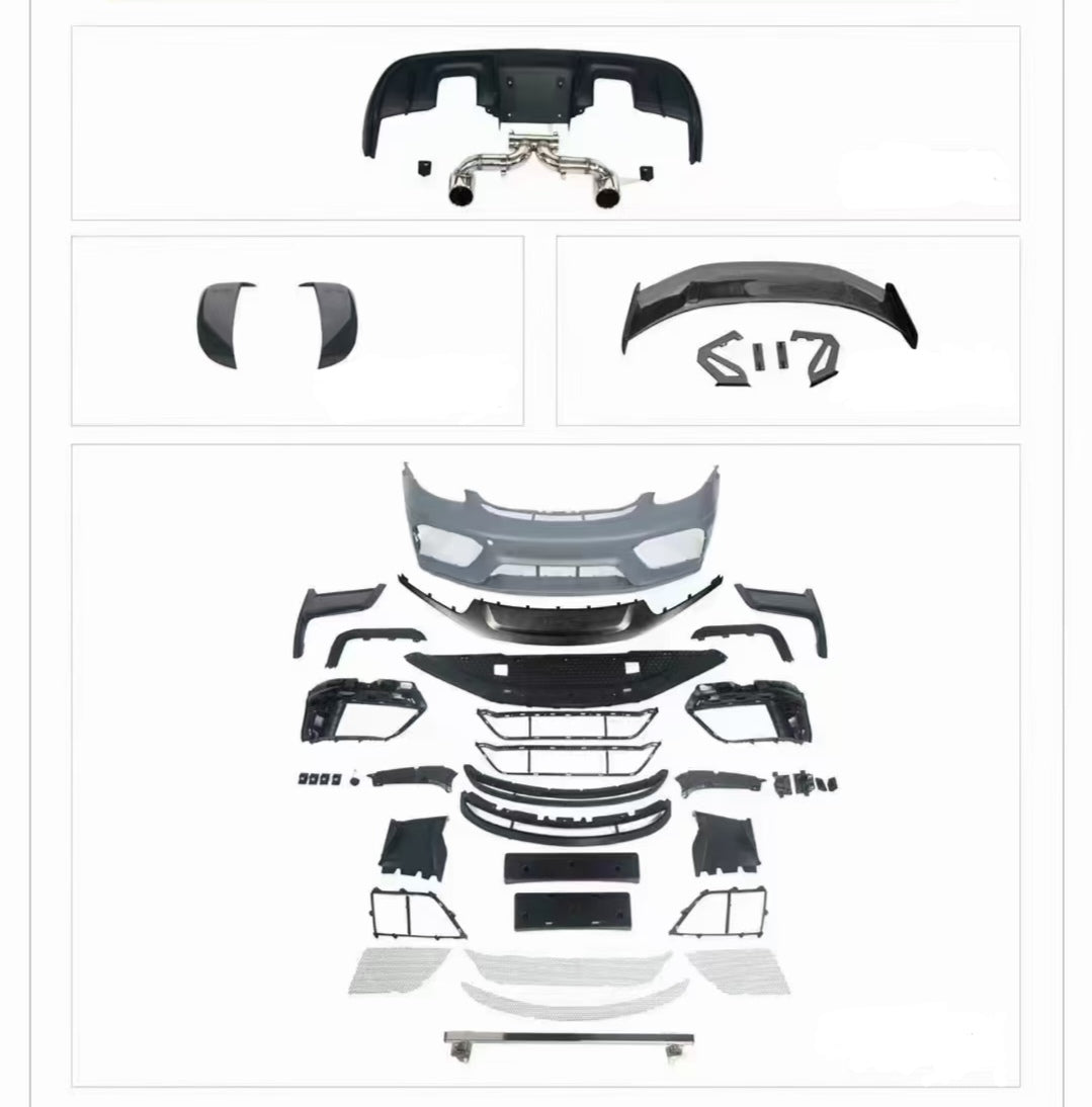 Porsche 718 Cayman GT4 RS Conversion Kit – CarGym