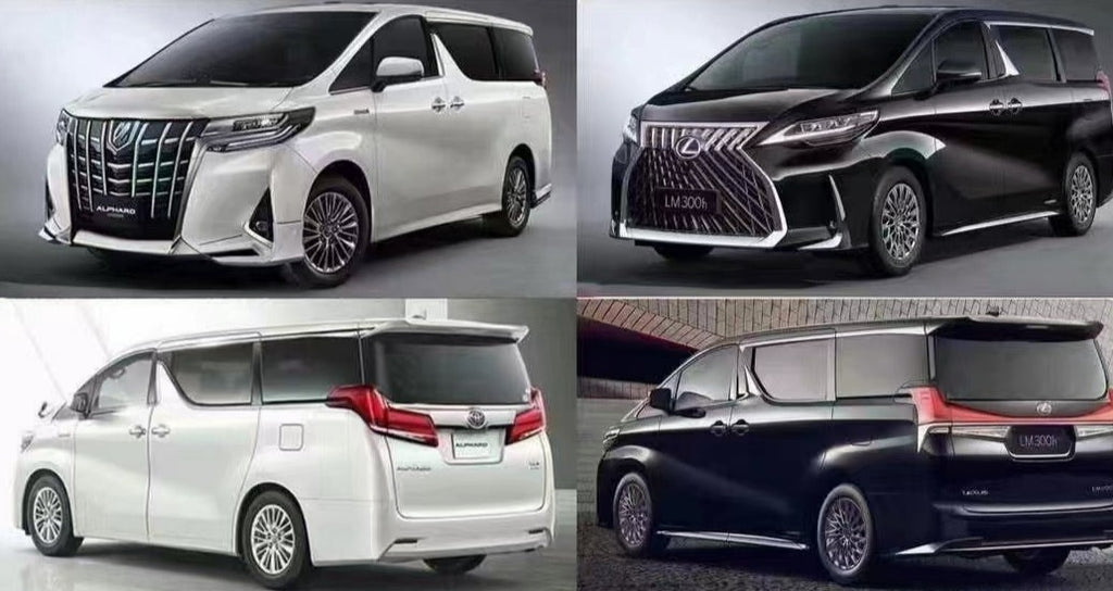 Toyota Alphard / Vellfire 30 Convert to Lexus LM 350 Full Body Convers ...