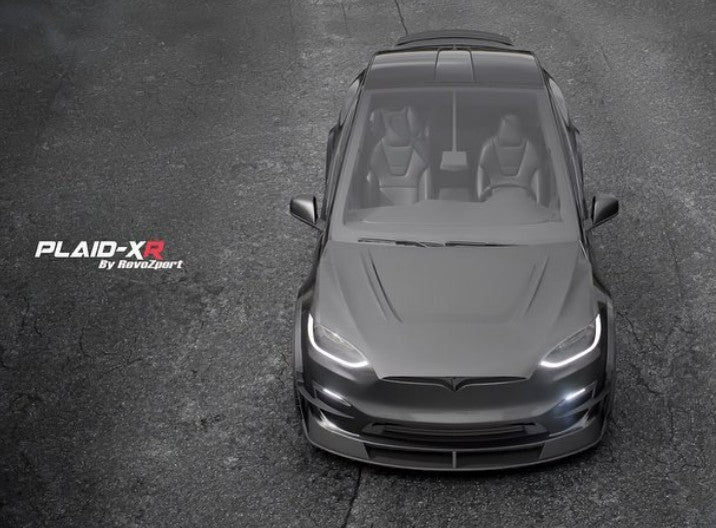 Revozport Plaid-XR Widebody Carbon Fiber Aero Bodykit for Tesla Model ...
