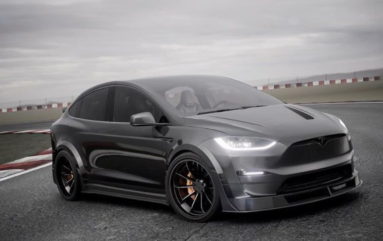 Revozport Plaid-XR Widebody Carbon Fiber Aero Bodykit for Tesla Model ...