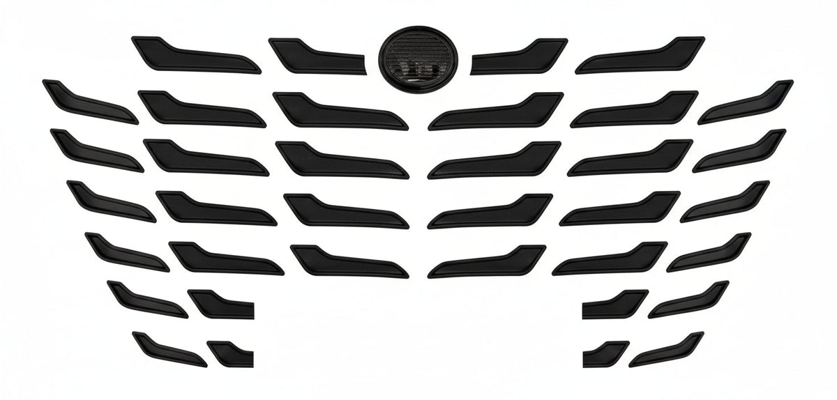 Denza D9 Front Grill Add-On Trim Set – CarGym