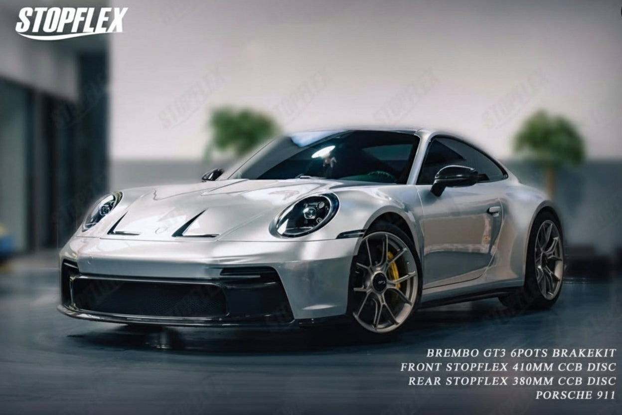 StopFlex Carbon Ceramic Brake Discs PCCB Set for Porsche 911 991 GT2RS ...