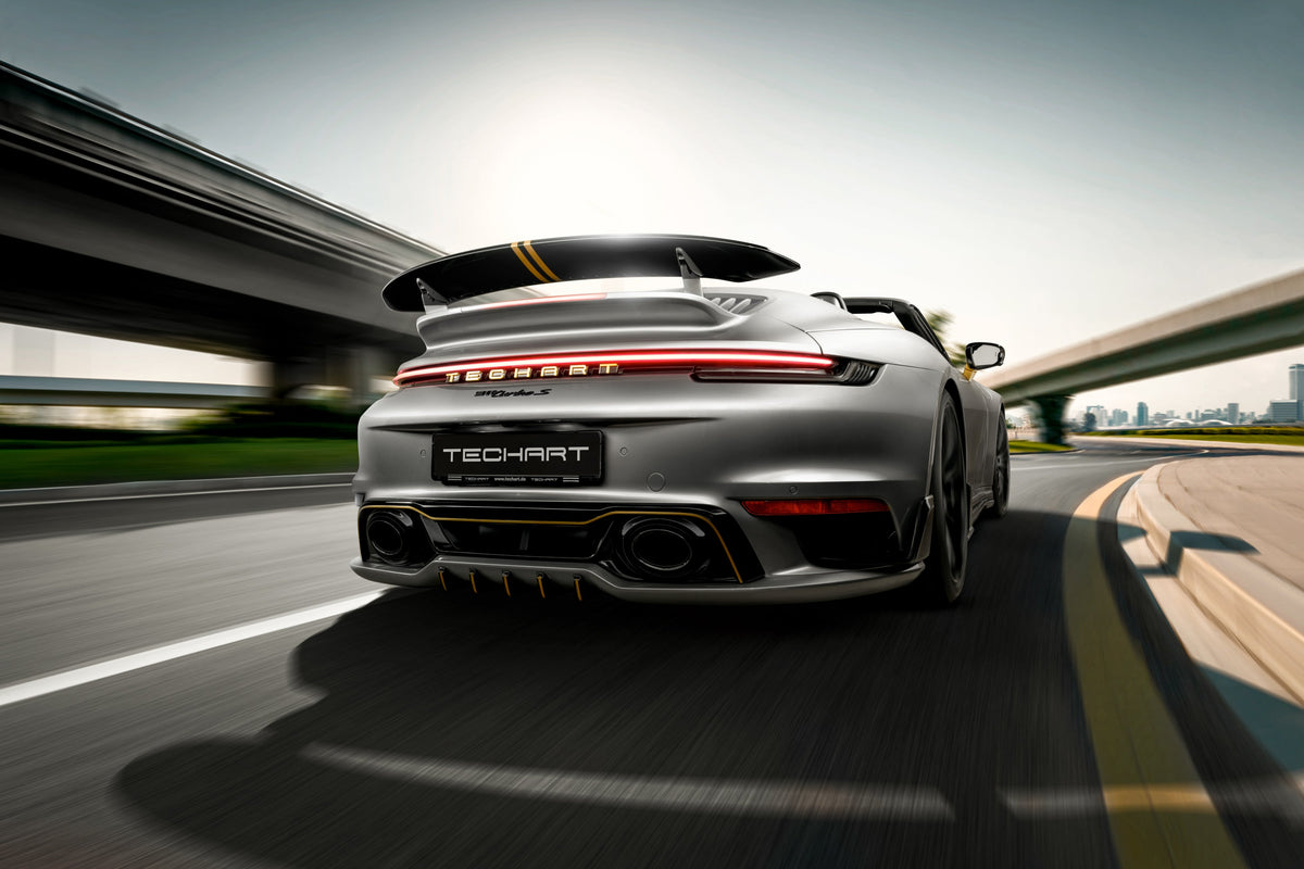 TECHART Diffusor for Porsche 992 911 Turbo (S) – CarGym