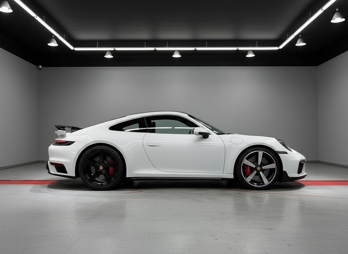Turbo S Design Rear Wing Spoiler for the Porsche 911 992 Carrera & Cab ...