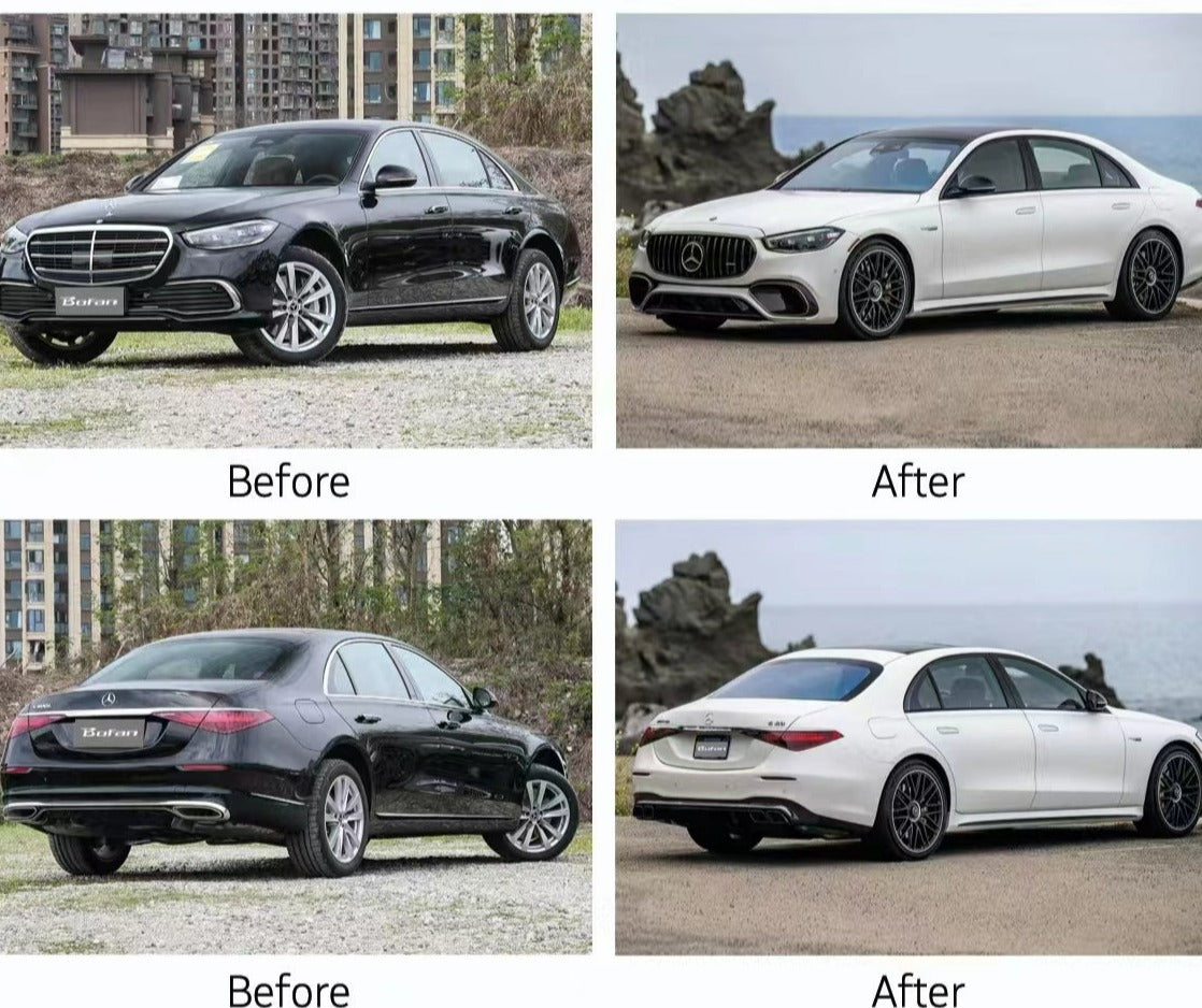 Mercedes-Benz S-Class W223 (Non-AMG Version) 2021+ S63 AMG Style Body ...