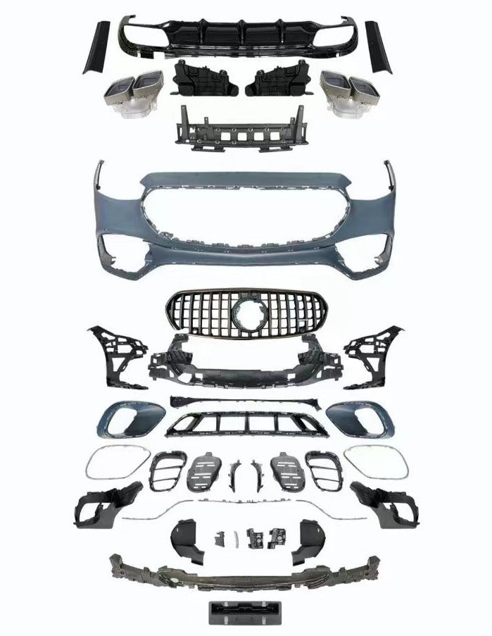 Mercedes-Benz S-Class W223 (AMG Version) 2021+ S63 AMG Style Body Kit ...