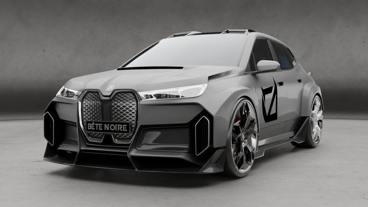 BMW iX I20 "Nexus" Custom Design Wide Body Kit by Bête Noire – CarGym