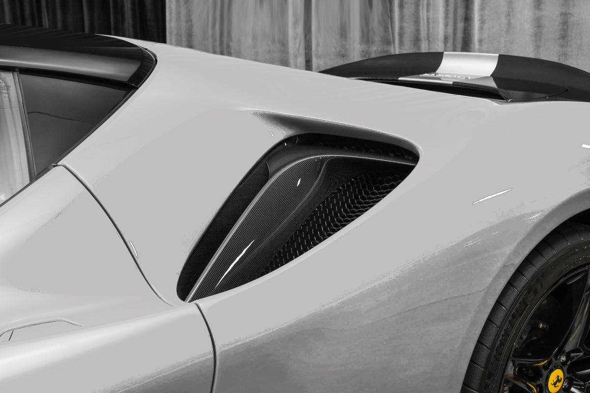 DMC Ferrari SF90 Carbon Fiber Air Guide Side Wall fit the Stradale & A ...