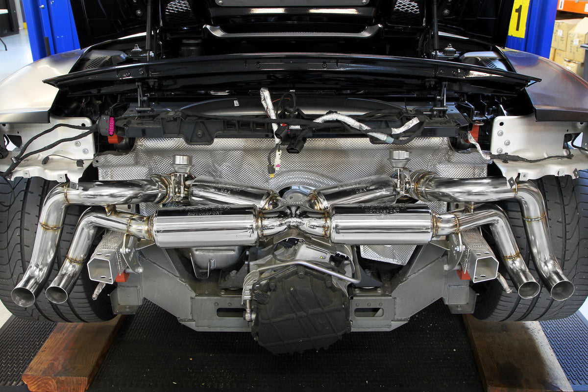 Fabspeed Audi R8 V8 Valvetronic Supersport X-Pipe Exhaust System (2007 ...
