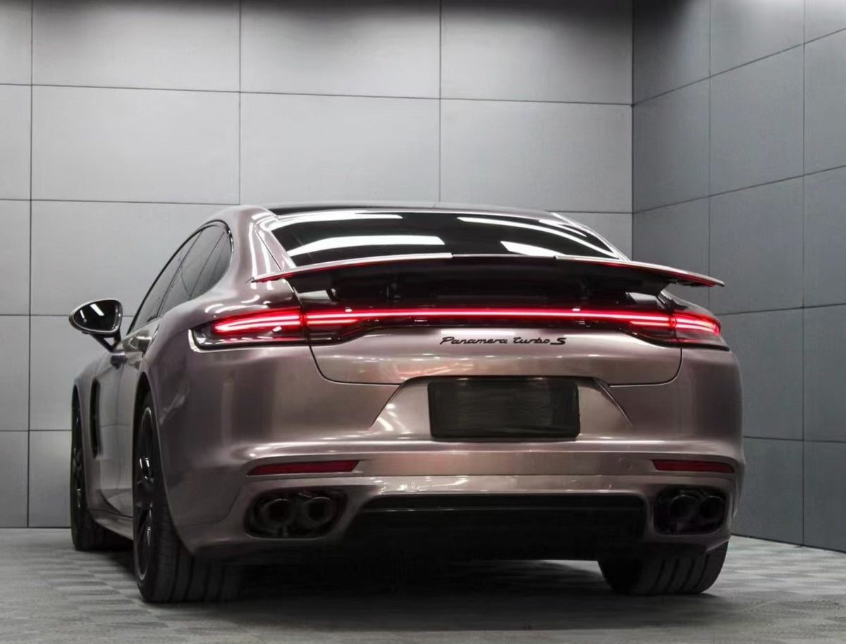 Porsche Panamera 976 2024+ Turbo Style Extendable Rear Wing Spoiler ...