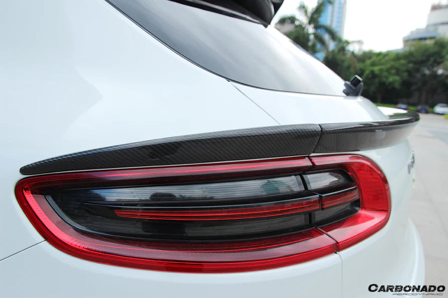 Carbonado Carbon Fiber Rear Spoiler for Porsche Macan / Macan S / Maca ...