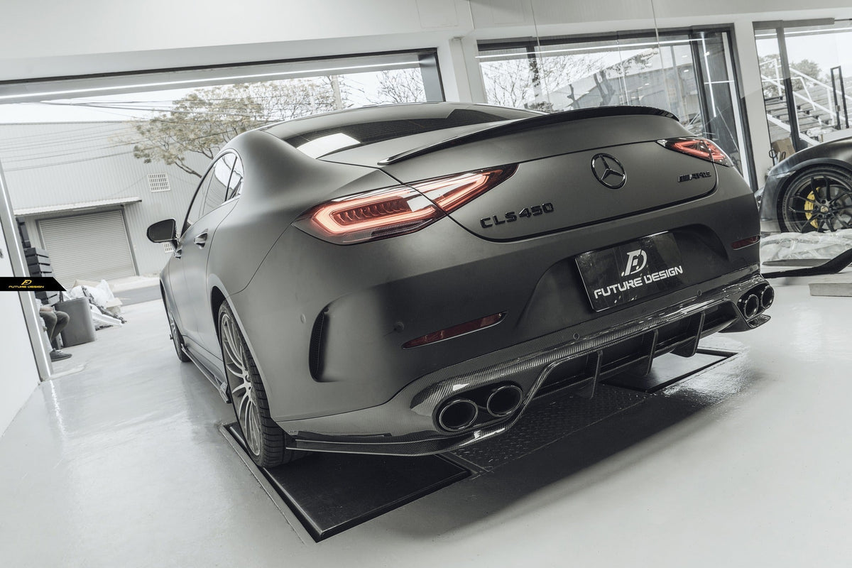 Mercedes-Benz W257 CLS Class 2019+ Facelift Carbon Fiber Rear Spoiler ...