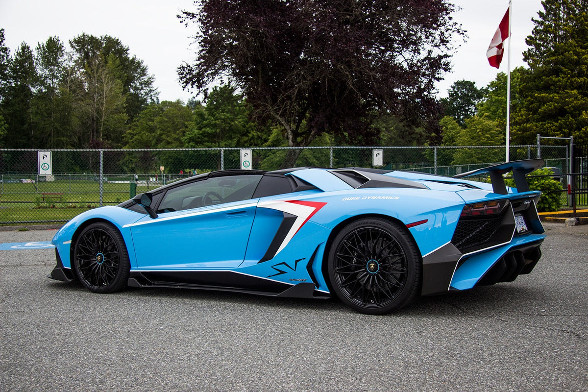 Duke Dynamics SV Carbon Fiber Side Splitter for Lamborghini LP700 / LP ...