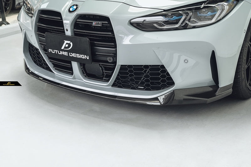 Future Design Carbon Fiber M Performance Front Lip for M3 G80 & M4 G82 ...