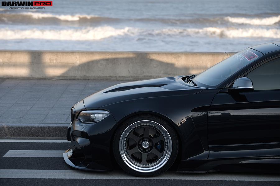 Darwinpro 2016-2020 BMW M2 F87 VR Style Partial Carbon Fiber Wide Full ...