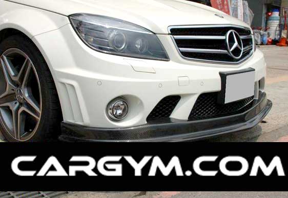 Mercedes-Benz W204 C-Class C63 Vort Style Carbon Front Spoiler – CarGym