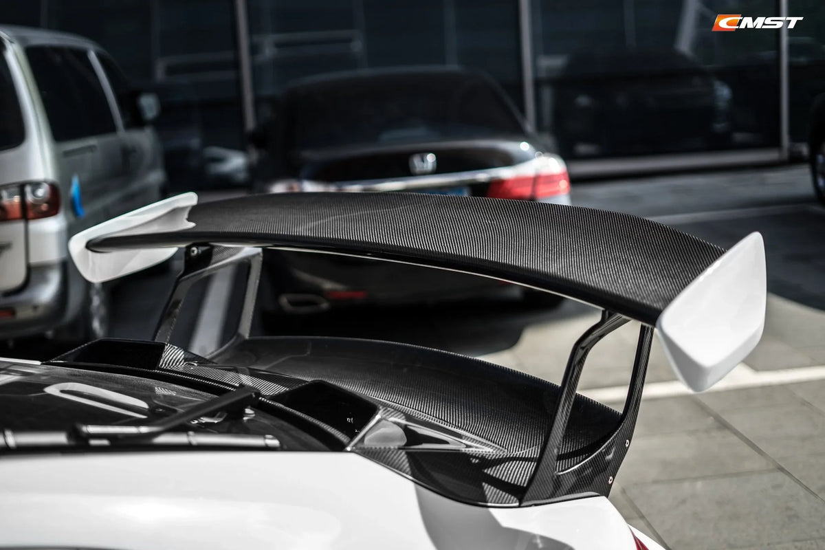 CMST Carbon Fiber GT2RS Style Rear Trunk & Rear Spoiler Wing for Porsc ...