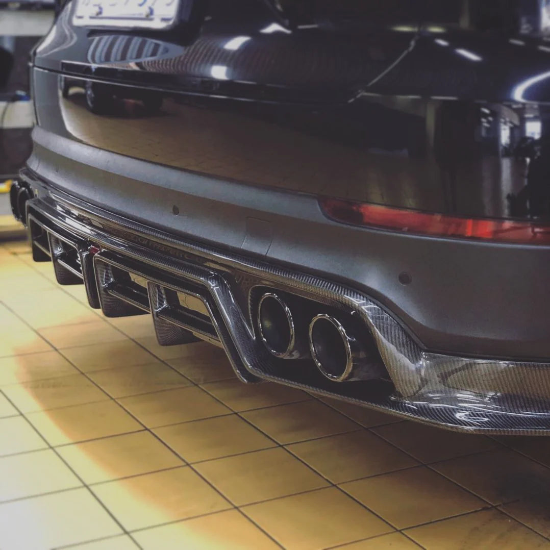 CMST Carbon Fiber Rear Diffuser for Porsche Cayenne 9Y0 2018+ – CarGym