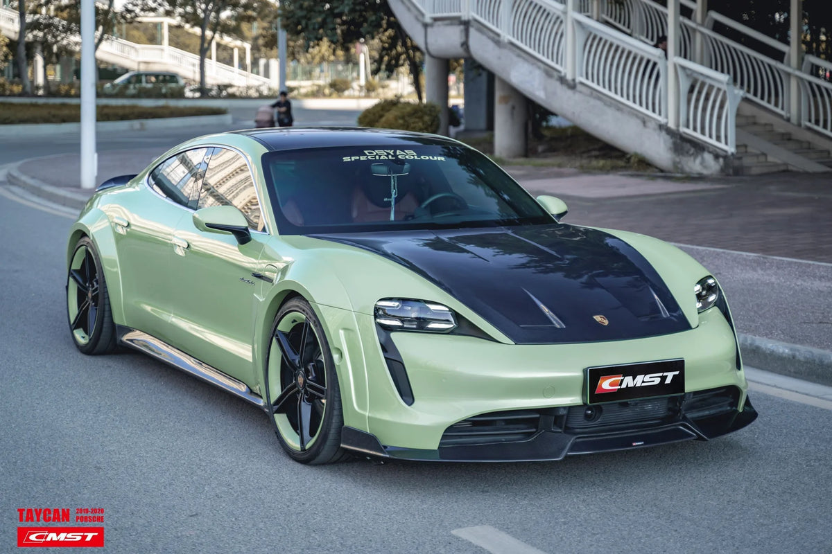 CMST Tuning Carbon Fiber Full Body Kit for Porsche Taycan Turbo & Turb ...